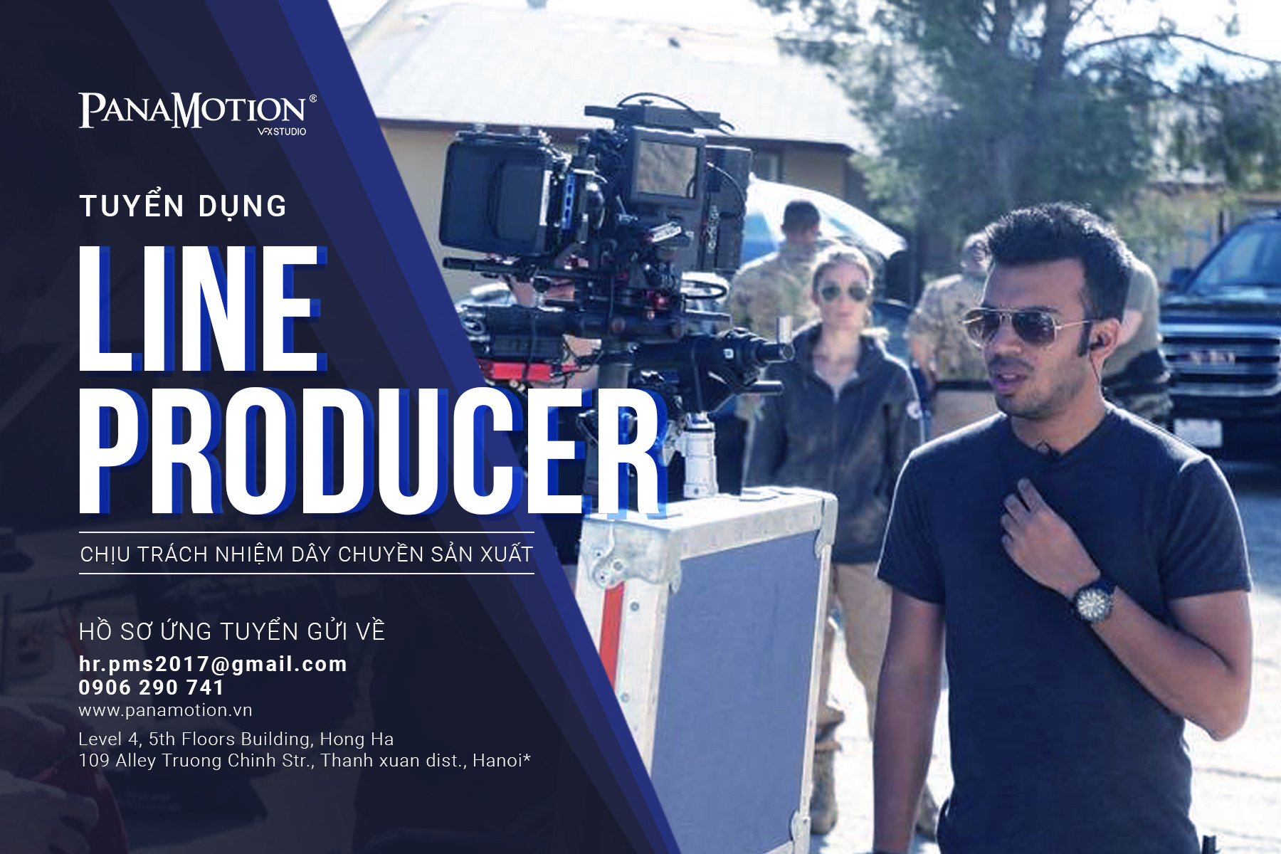 PanaMotion Tuyển Dụng Vị Trí Line Producer - PanaMotion VFX Studio